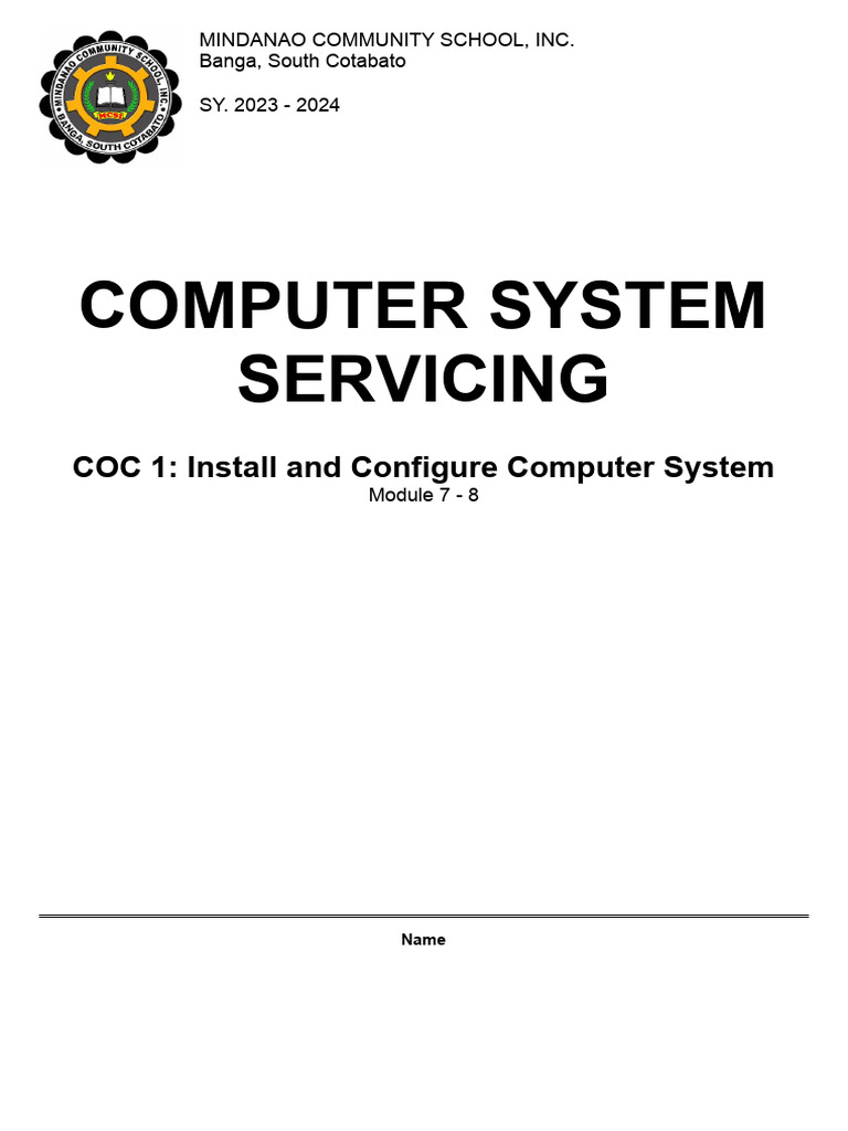 CSS11 Q1 07-08 | PDF