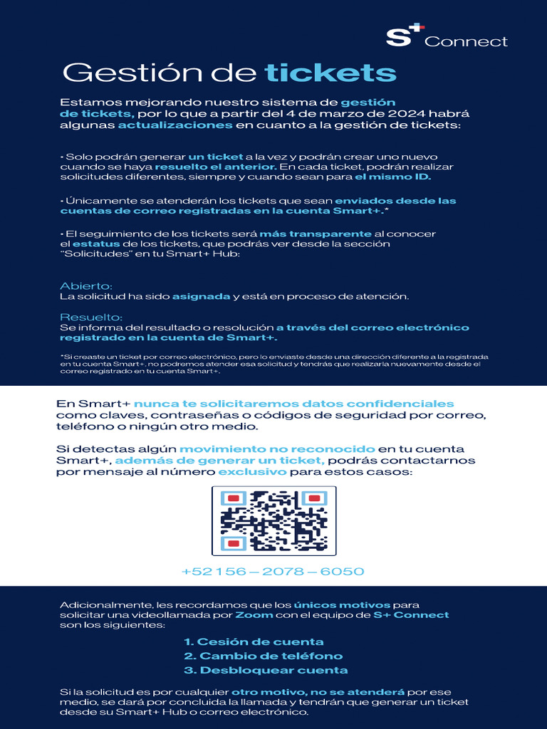 Actualización de Gestion de Tickets - FEB24-ESP | PDF