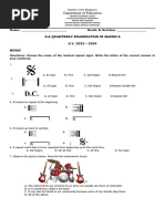 Grade 6 1st Quarter Mapeh | PDF