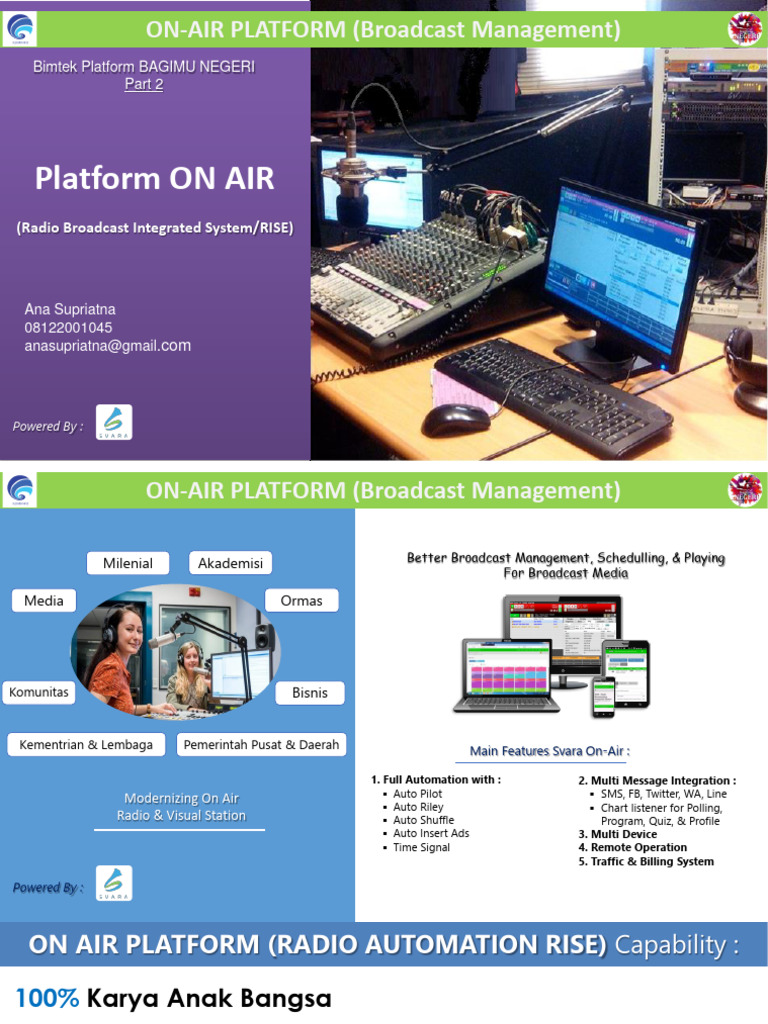 Radio Broadcast Automation System | PDF | Broadcasting | Radio