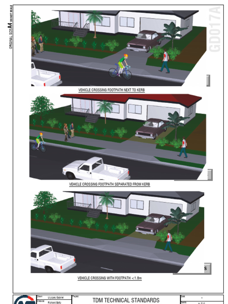 Auckland Vehicle Crossing Standards | PDF