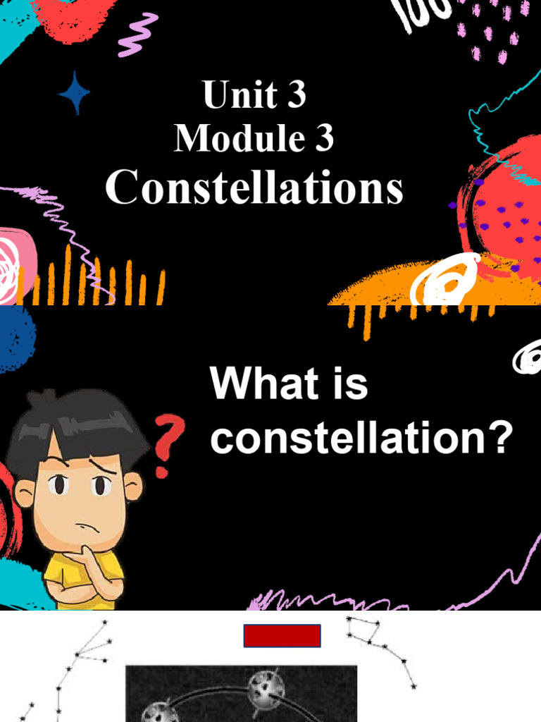 Different Patterns Throughout The Year PDF Night Sky Rotation