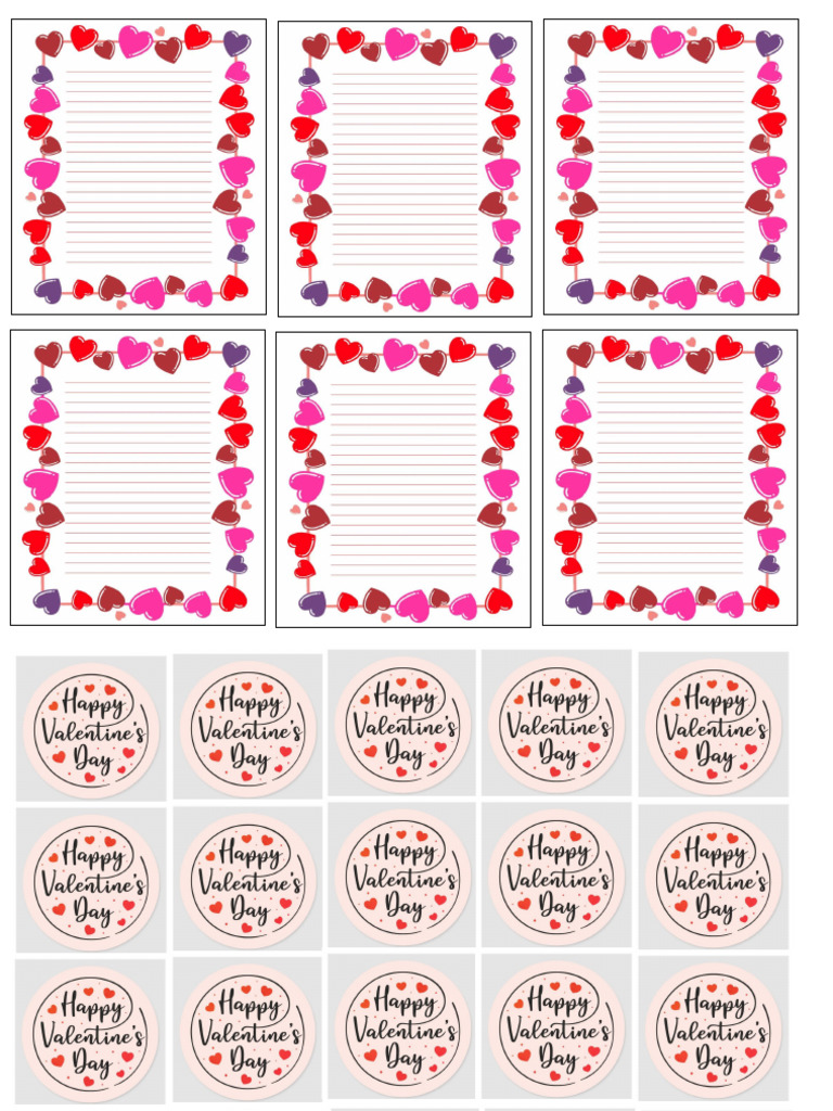 Cards and Tags For Valentines | PDF