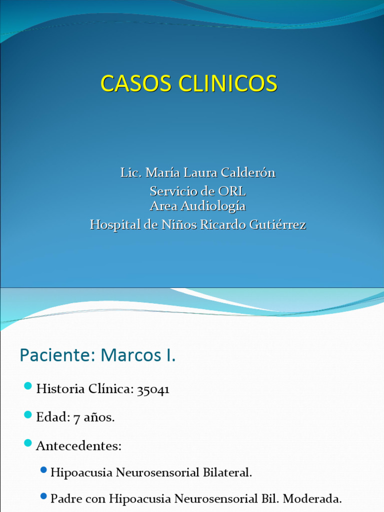Casos Clinicos | PDF | Medicina CLINICA | Enfermedades y trastornos