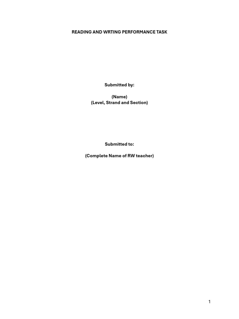 Reading and Wrting Performance Task | PDF | Cetacea | Dolphin