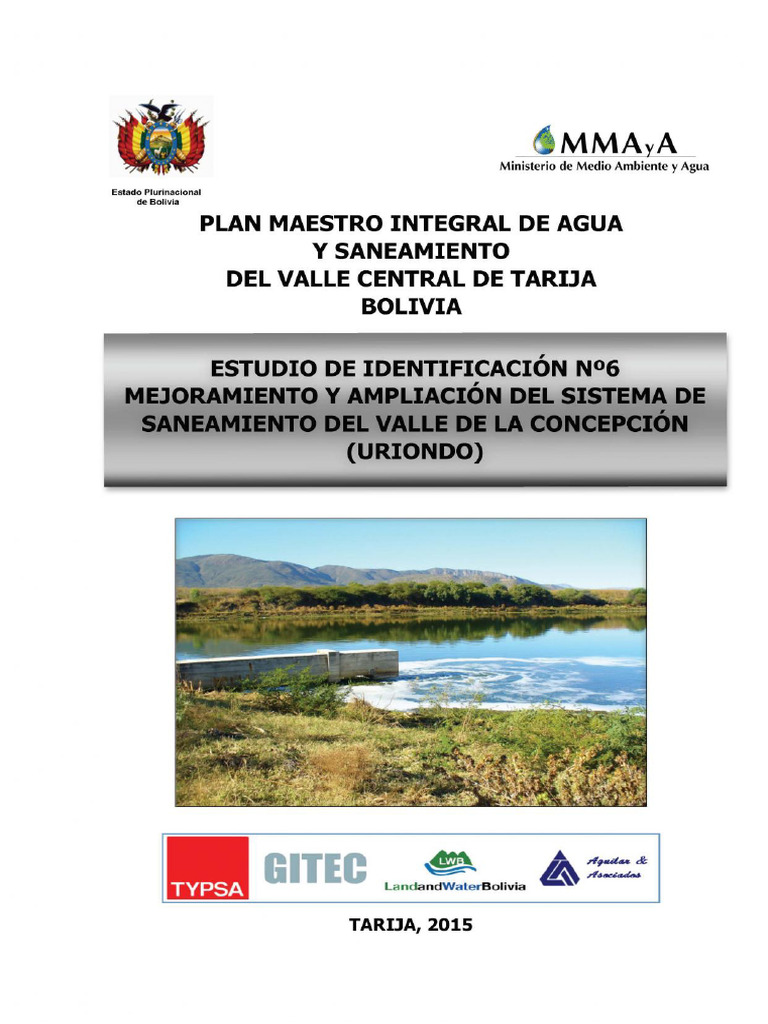 Ptar Valle de La Concepcion | PDF | Alcantarillado | Tratamiento de aguas residuales