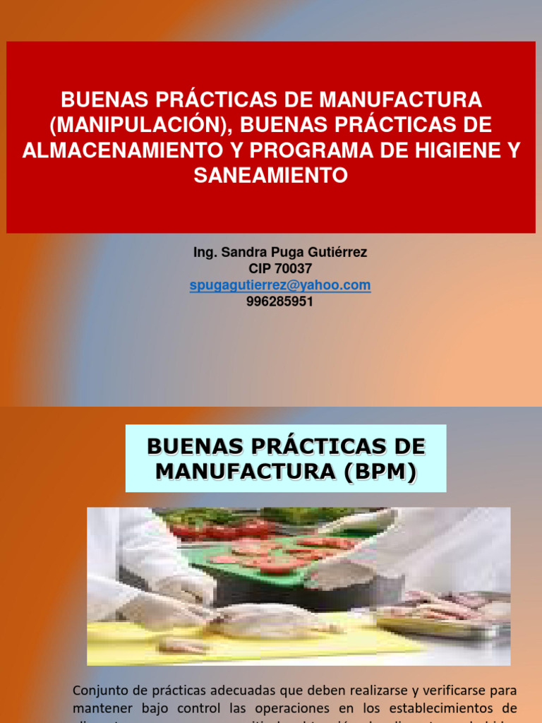 BPM y Phs Enero 2024 - Sandra Puga - Presentacion | PDF | Alergia | Alergia a la comida