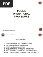 PNP Organizational Structure | PDF | Police | Securities