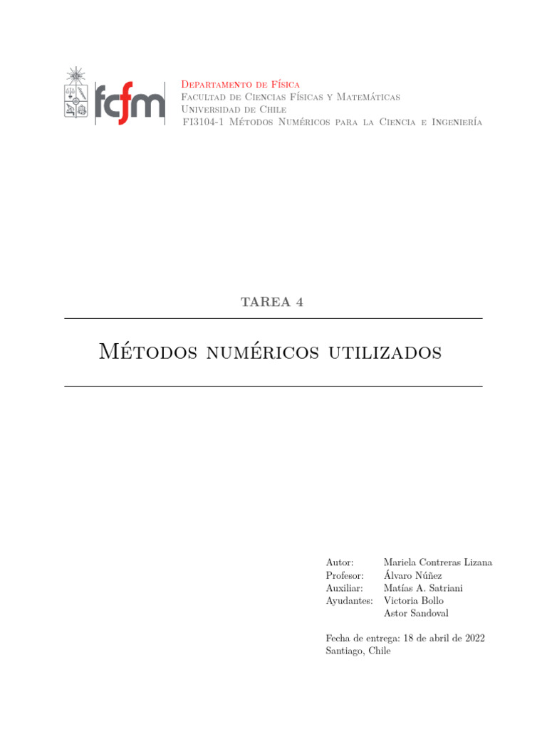 Métodos Numéricos | PDF | Análisis numérico | Ecuaciones