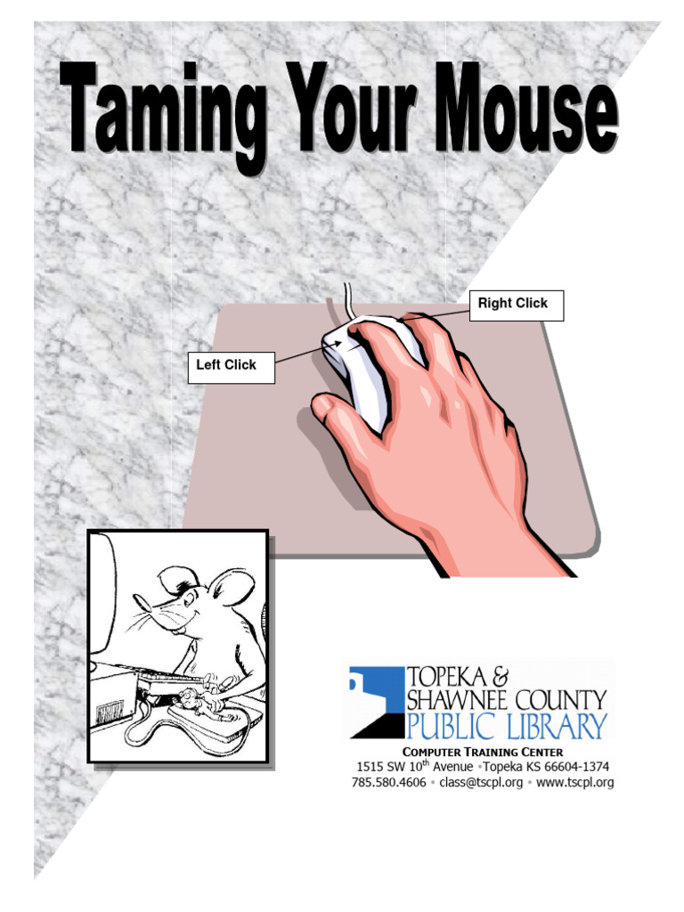Taming Your Mouse | PDF | Double Click | Point And Click