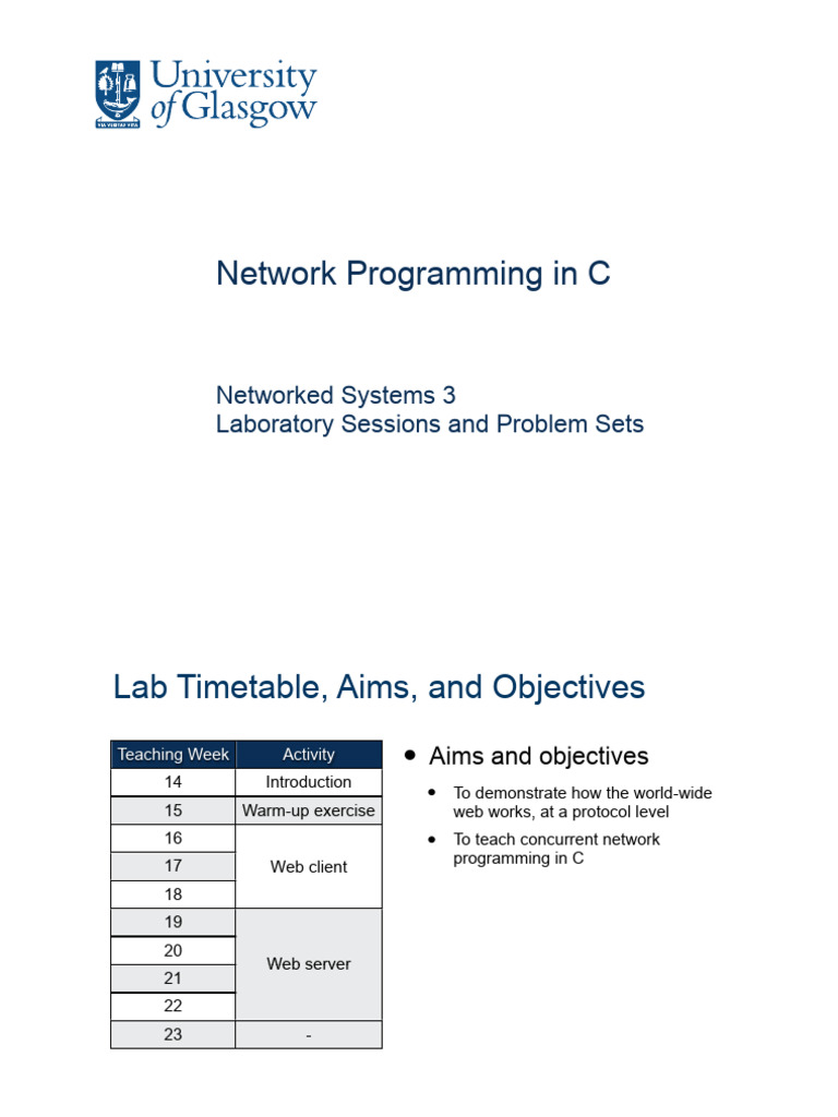 Lab04 Pdf Network Socket Port Computer Networking 
