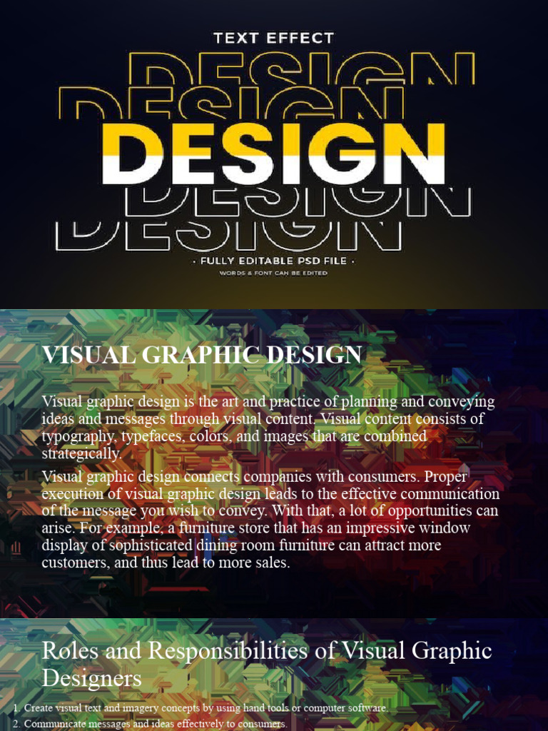Introduction Visual Graphic Design | PDF | Typefaces | Graphic Design