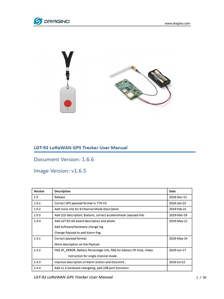 LoRa_GPS_Tracker | PDF
