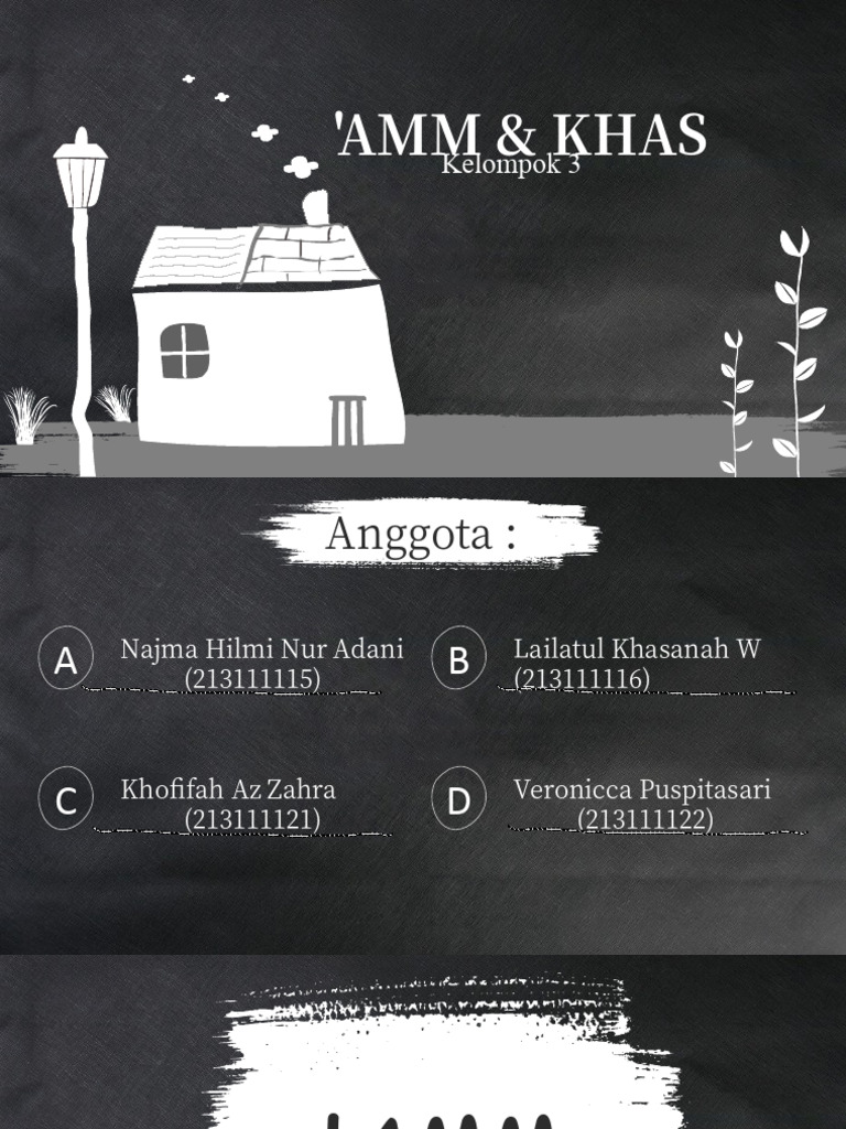 'Amm Dan Khas - Kelompok 3 | PDF