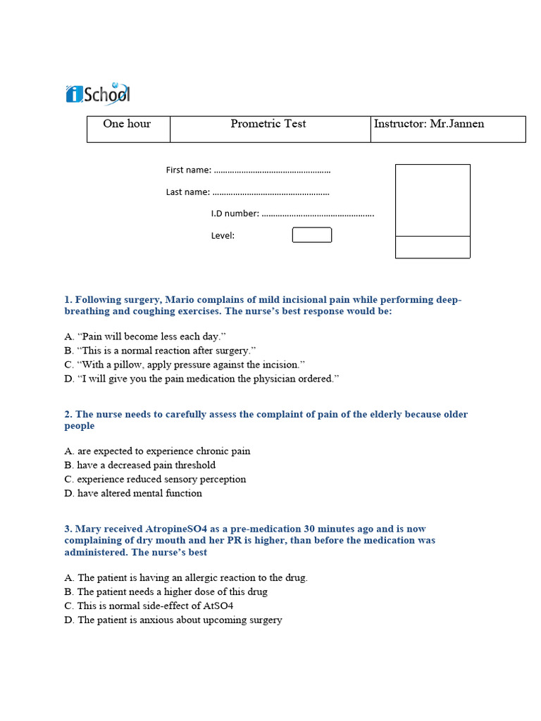Prometric QR7 2 | Download Free PDF | Hypoglycemia | Respiratory System