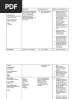 IV Drug Compatibility Chart: NS, D5W, LR | PDF