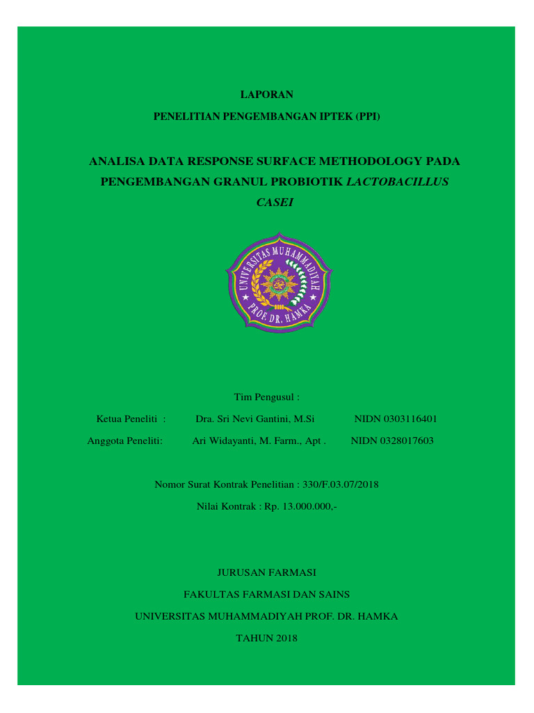 Granul Probiotik Lactobacillus Casei | PDF