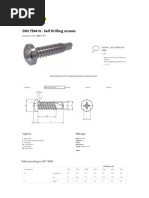 Din 965 | PDF | Screw | Metalworking