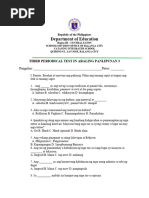 2nd Periodic Test Math 3 | PDF