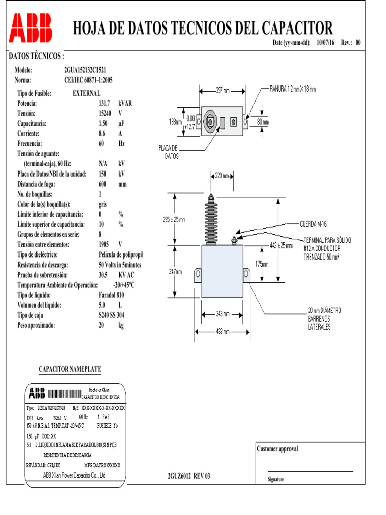 2GUA152132C1521-0 (Datasheet) CELDA CAPACITIVA | PDF | Tecnología