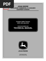 TM1518 John Deere Gator Utility Vehicles 4x2 and 4x6 Technical Manual ...