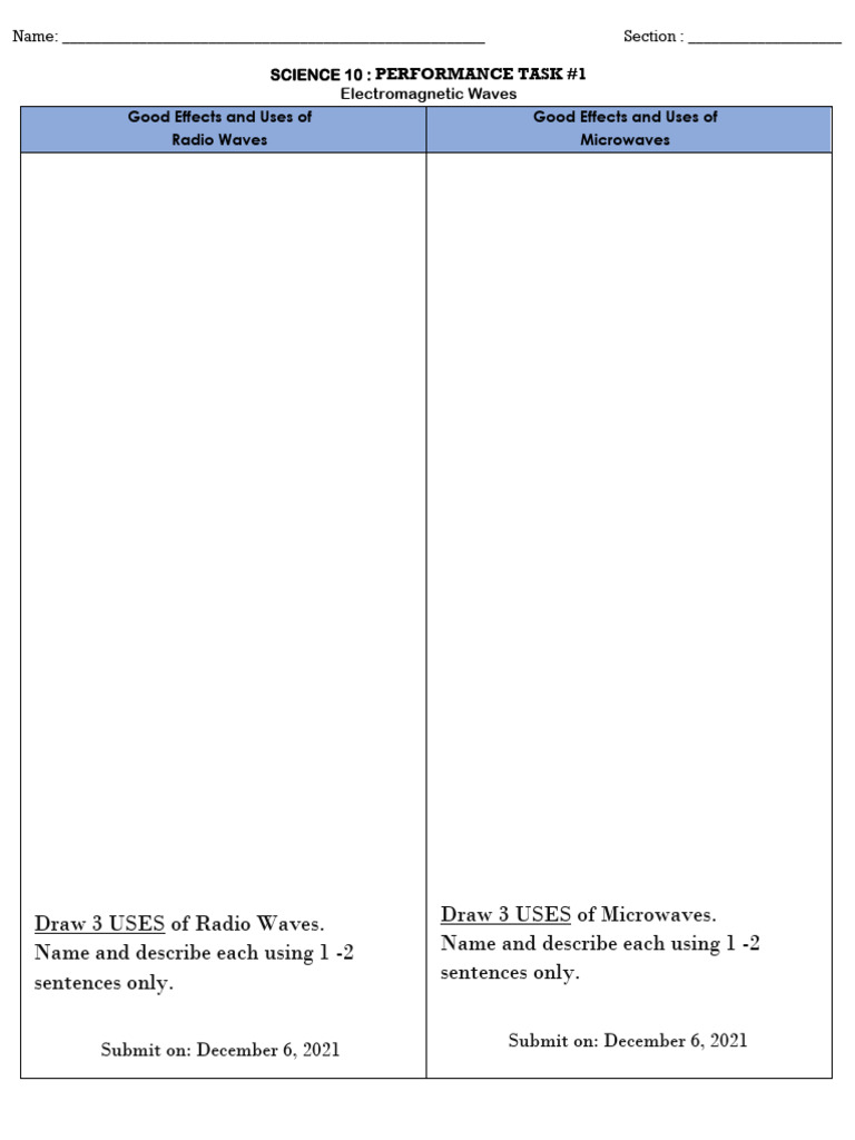 SCIENCE 10 - PERFORMANCE TASK 1 To 3 and SUMMATIVE TESTS 1 To 3 | PDF