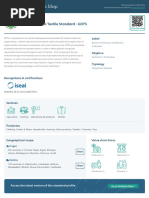 GOTS V 8.0 Draft 1.0 | PDF | Textiles | Certification