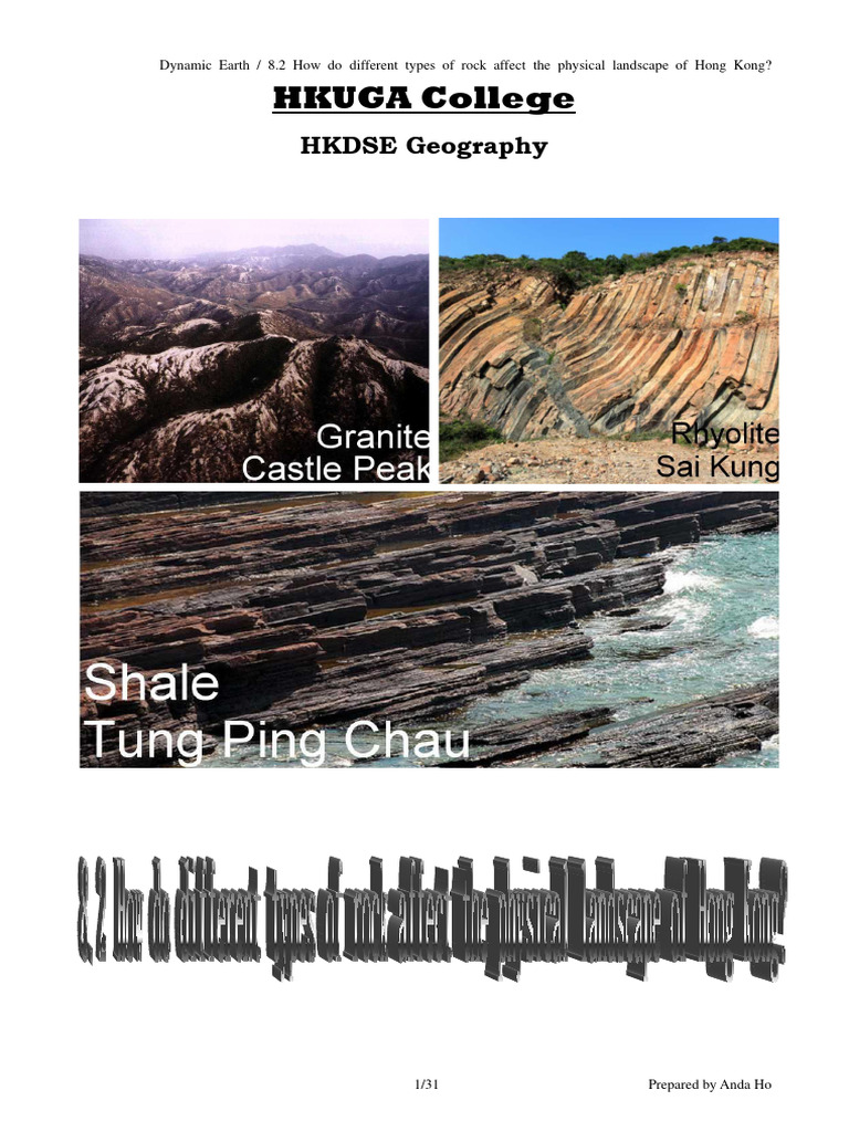 8.2 How Do Different Types of Rock Affect The Physical Landscape of ...