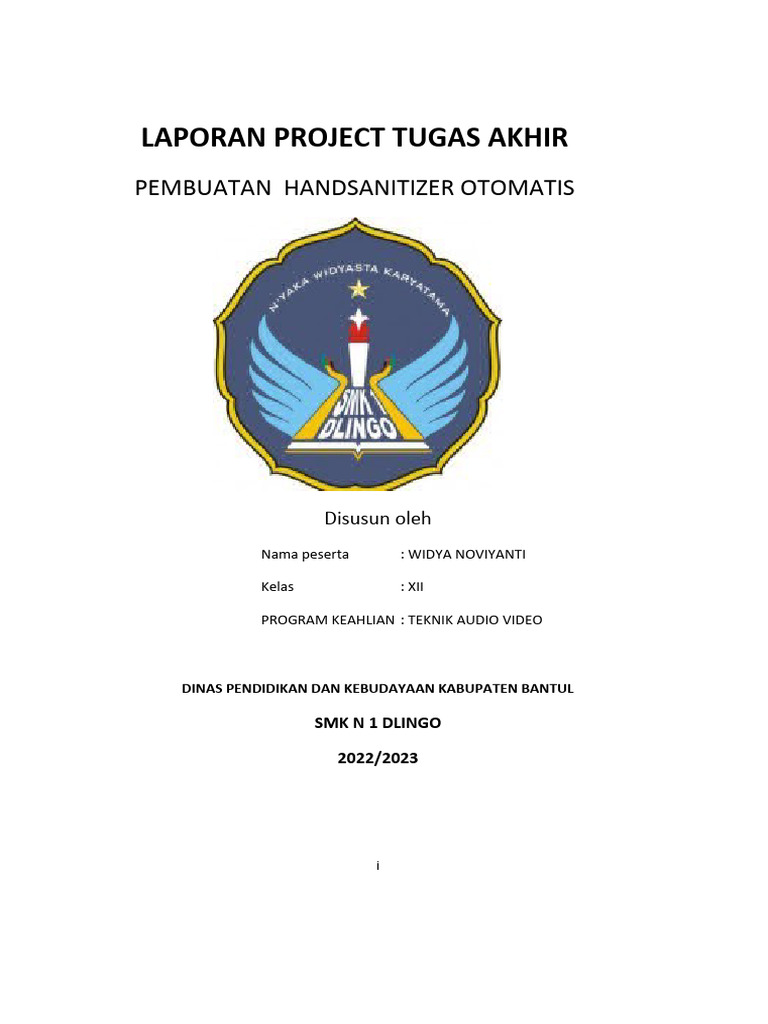 PROPOSAL PROJECT TUGAS AKHIR Widya | PDF