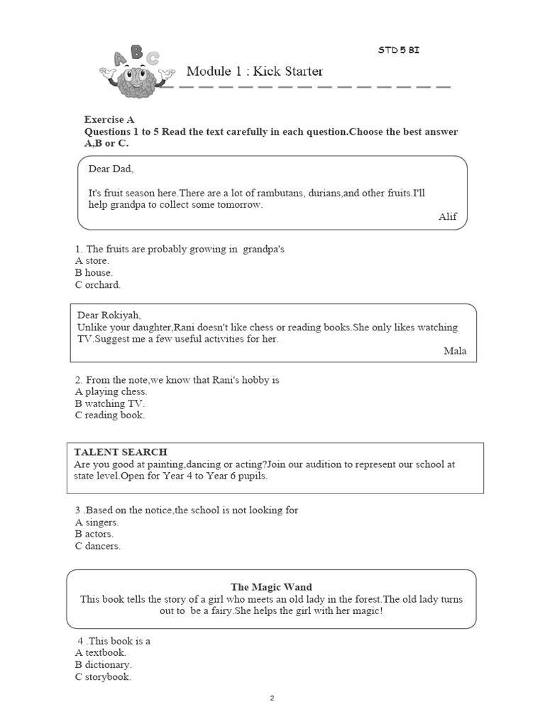 English Module 1 10.3.24 | PDF