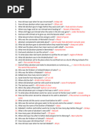 Catholic Catechism Quiz Questions | PDF | Eucharist | Baptism