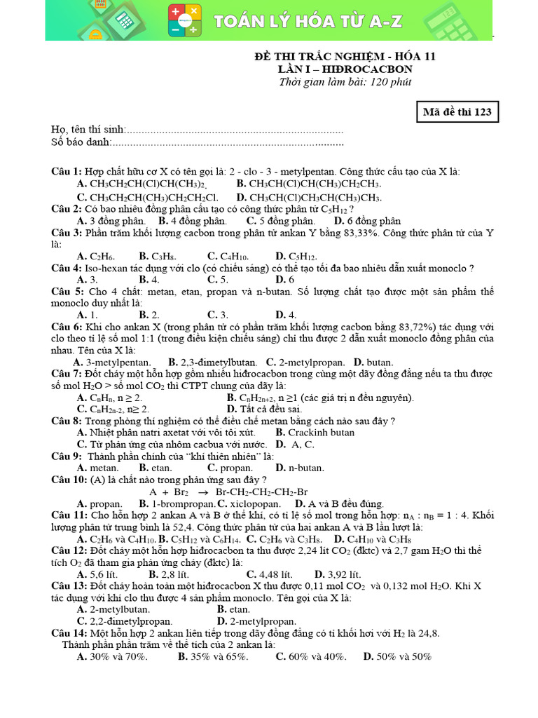 Bai Tap Ankan - Anken Co Dap An | PDF
