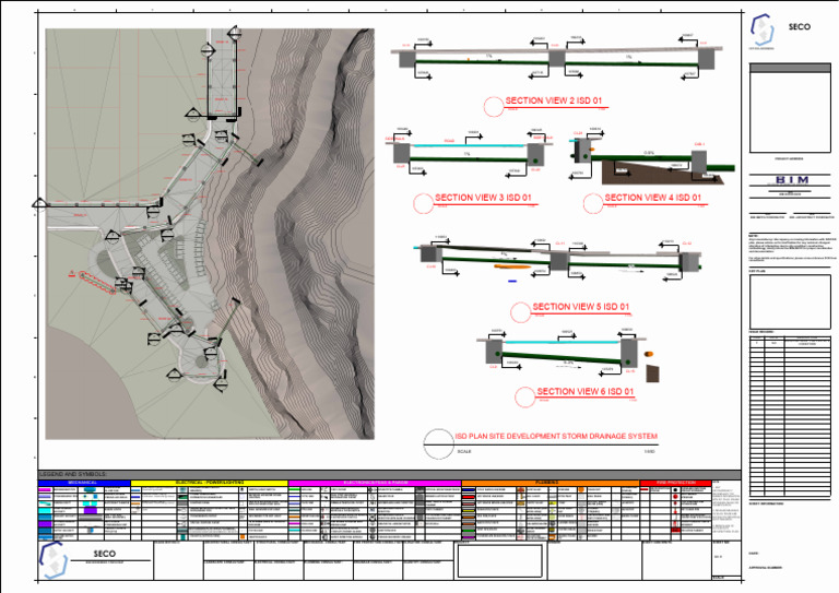 Storm Drainage System ISD Plan | PDF | Civil Engineering | Building ...
