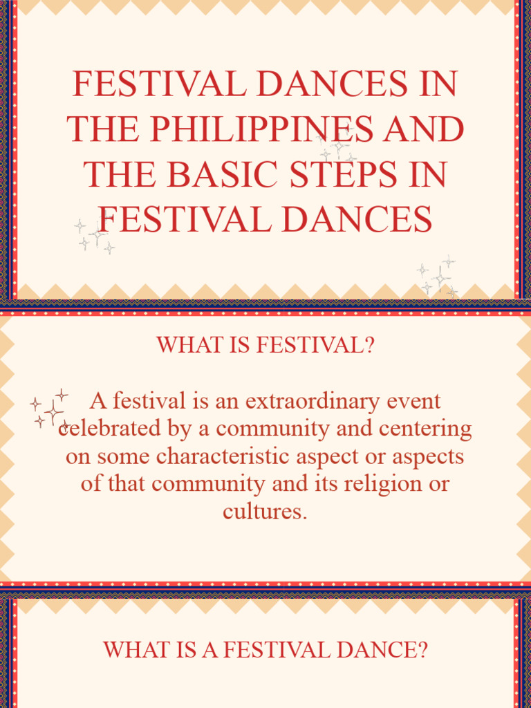 Basic Steps in Philippine Festival Dances | PDF | Anatomical Terms Of ...
