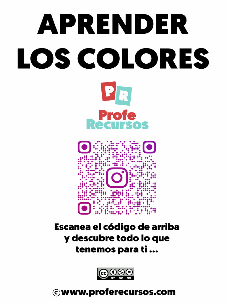 Aprender Colores | PDF