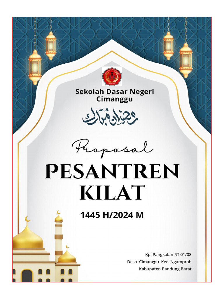 Pesantren Kilat SDN Cimanggu 2024 | PDF | Perjalanan | Agama ...