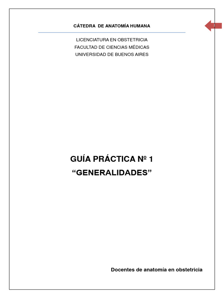Guía de Generalidades | PDF | Articulación | Músculo