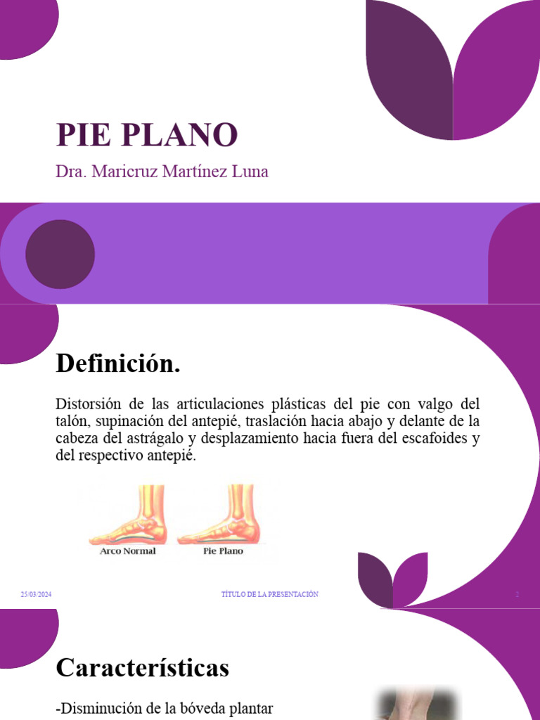 Pie Plano | PDF | Pie | Anatomía humana
