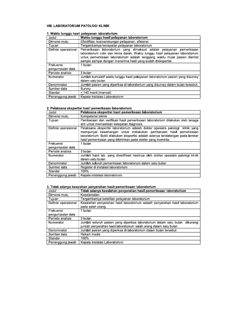 SPM Lab Klinik | PDF