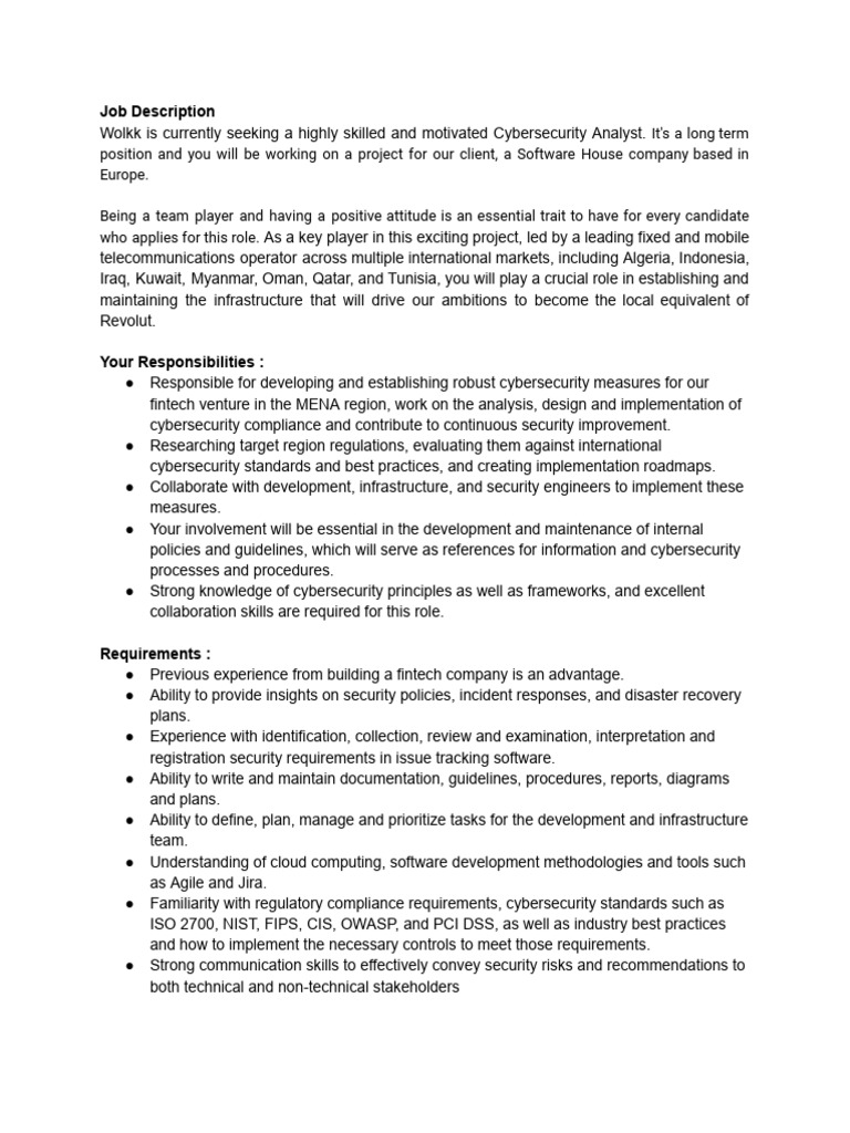 JD Cybersecurity Analyst | PDF | Computer Security | Security