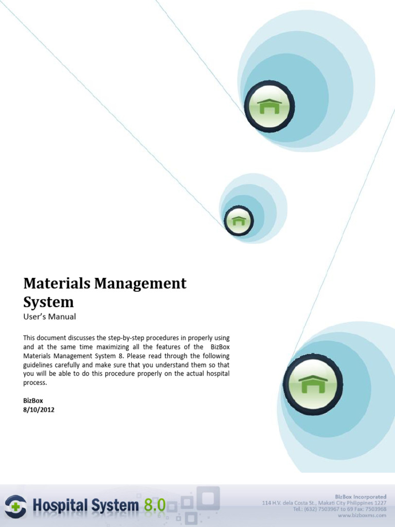 MMS Manual | PDF