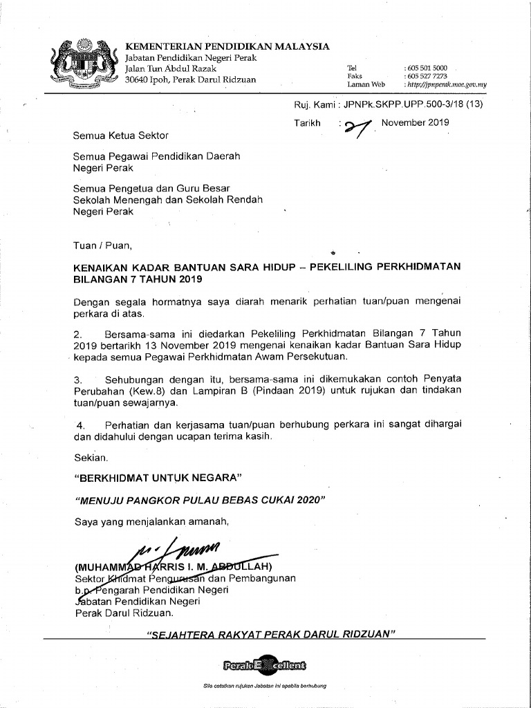 Surat JPN | PDF