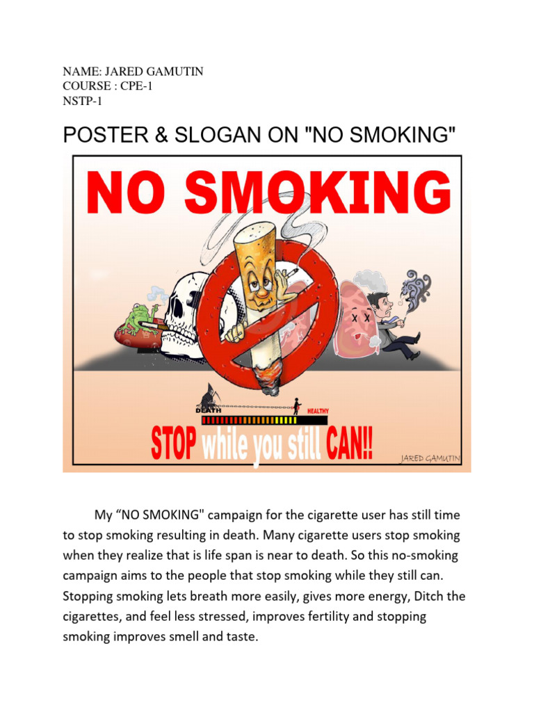 No Smoking | PDF