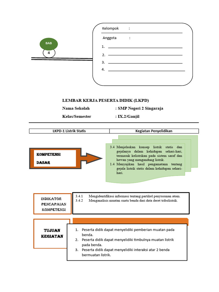 Praktikum Interaksi Muatan Listrik | PDF