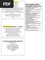 Salmo 91 Awit NG Pagtitiwala Sa Diyos | PDF