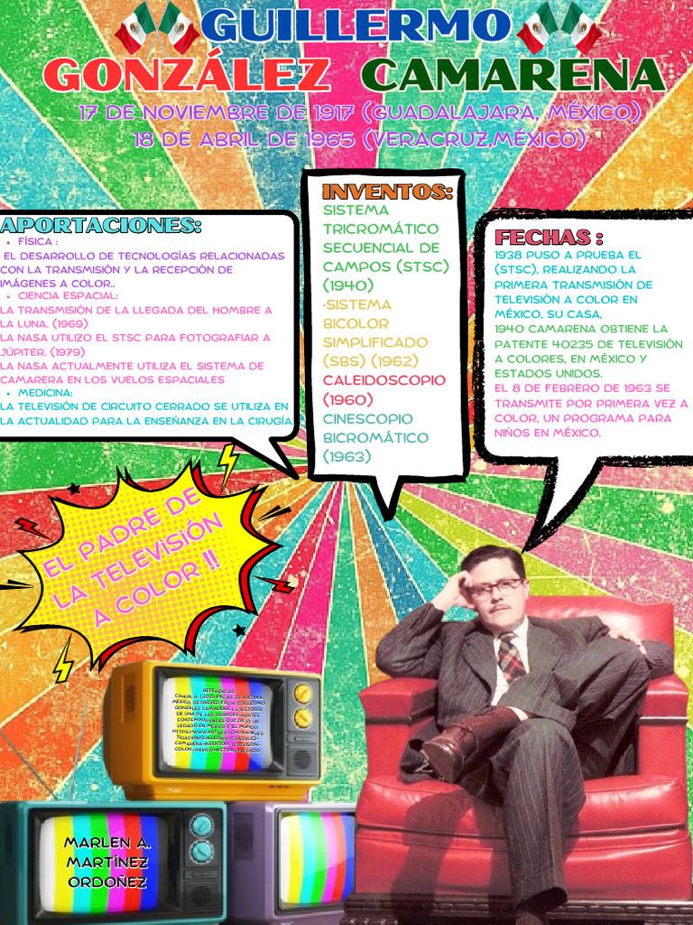 Poster Física Guillermo González Camarena | PDF