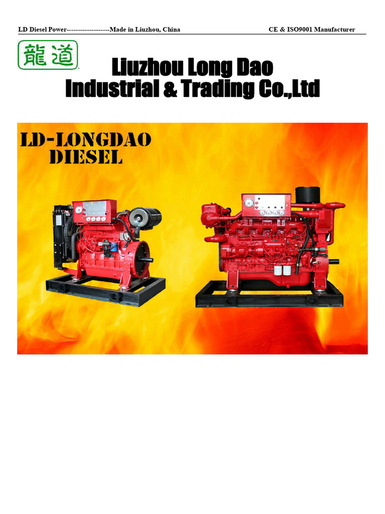 LD Fire & LDCummins Fire Engines Catalogue | PDF | Diesel Engine | Engines