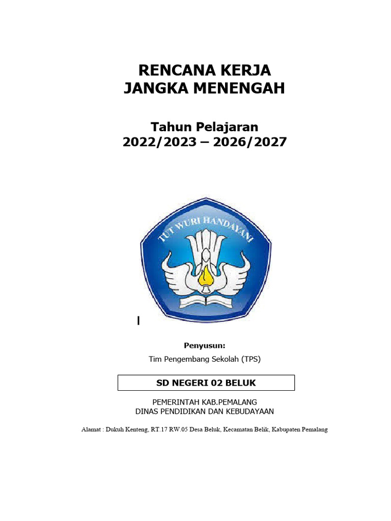 RKJM SD 2022-2027: Rencana Strategis Pendidikan | PDF | Karier ...