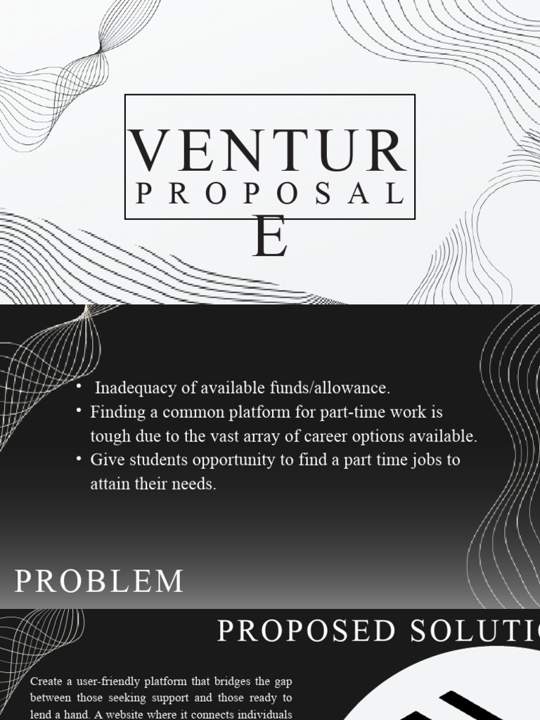 Venture Proposal | PDF | Business Economics | Employment