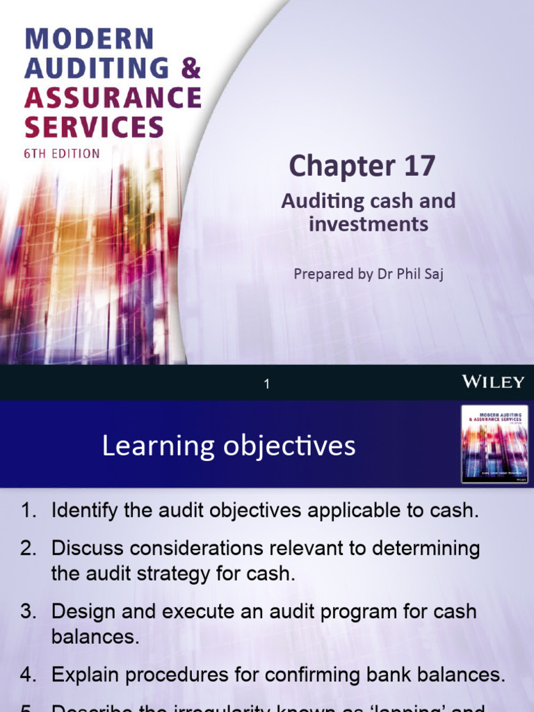 ch17 PPT Leung 6e | PDF | Banks | Audit